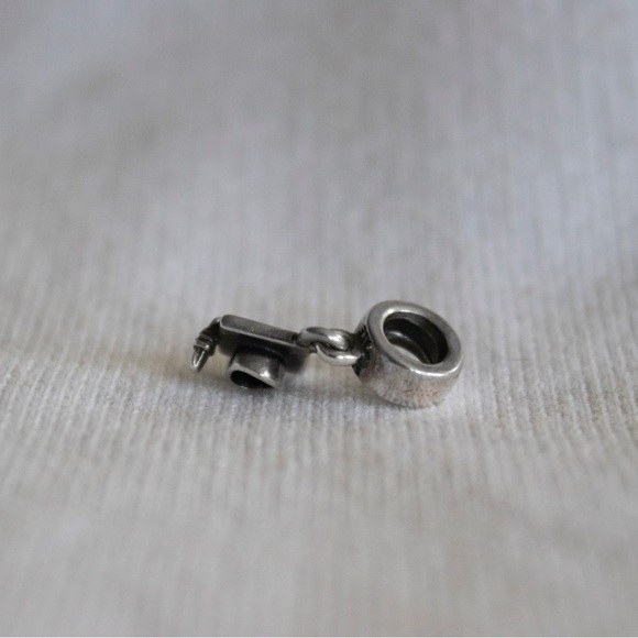 Pandora | Jewelry | Authentic Pandora Retired Dangle Graduation Cap ...